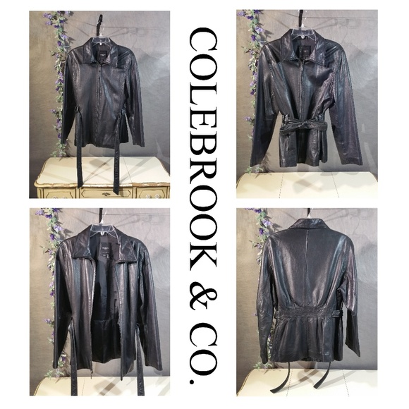 Colebrook | Jackets & Coats | Colebrook Co Black Leather Jacket | Poshmark